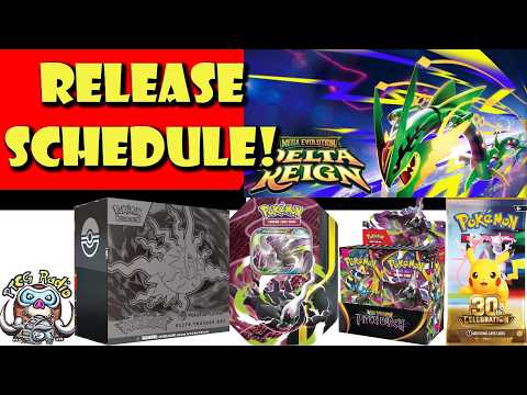 The Complete Pokémon TCG Release Schedule! HUGE Update! Many New Sets Coming (Pokemon Buyer's Guide)