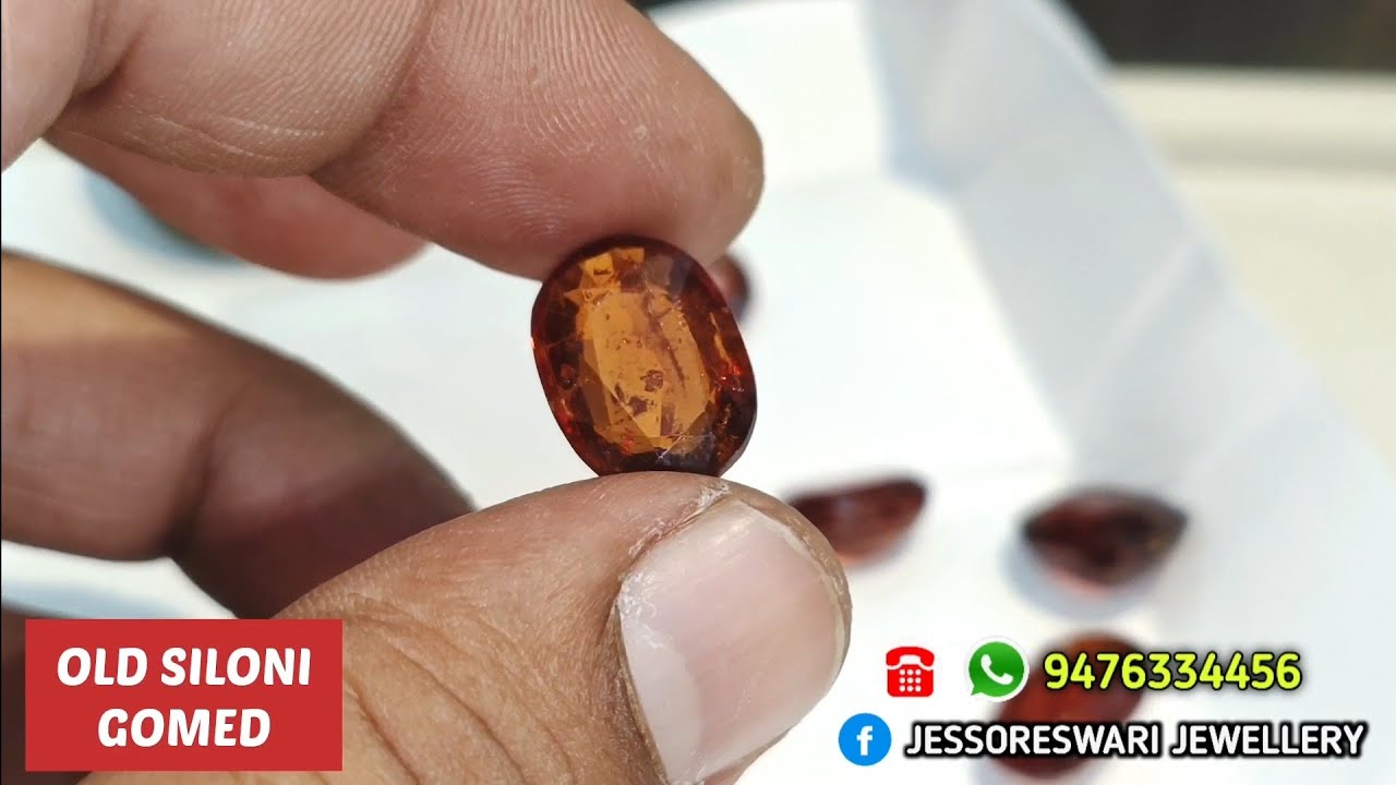 Siloni Gomed Old Mines || Natural Hessonite || - YouTube