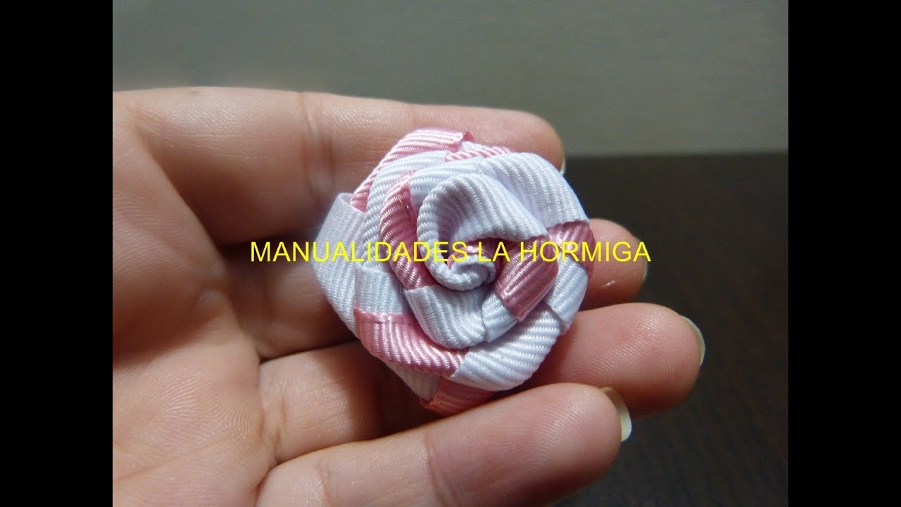 Como Hacer Flor Rococo Doble Color, How to Make Rococo Double Color ...