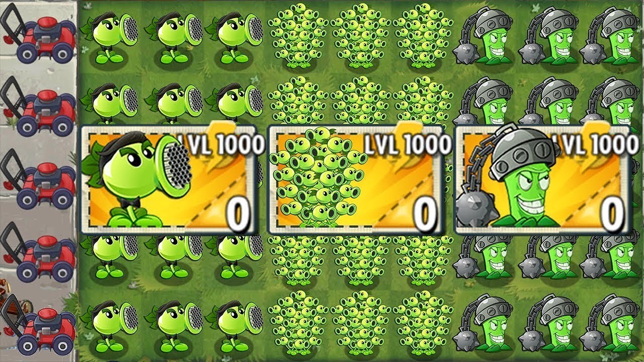 Ultimate PVZ2 Plant Combinations for Level 1000 - YouTube