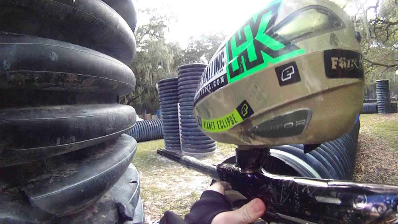 Paintball at Hi Tec Paintball Speedball - YouTube