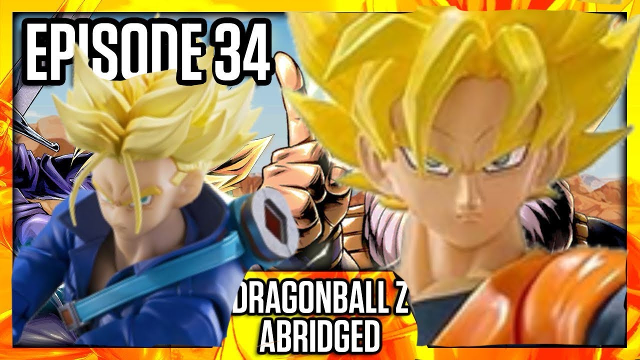 GOKU MEETS TRUNKS ABRIDGED STOP MOTION - YouTube