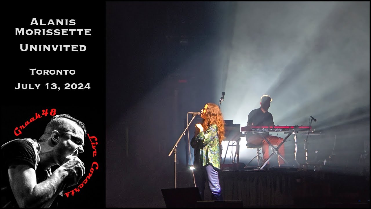 Alanis Morissette - "Uninvited" - Toronto - July 13, 2024 - YouTube