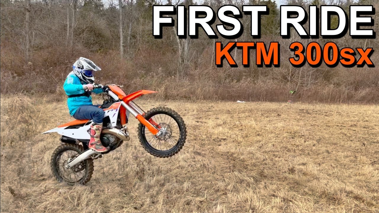 2023 KTM 300sx First Ride (All NEW Fuel Injected 2 Stroke) - YouTube