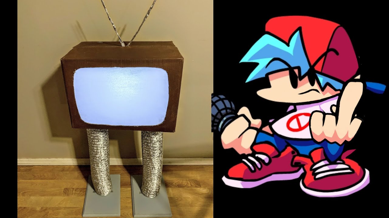 tv head raps against turquoise haired kid - YouTube