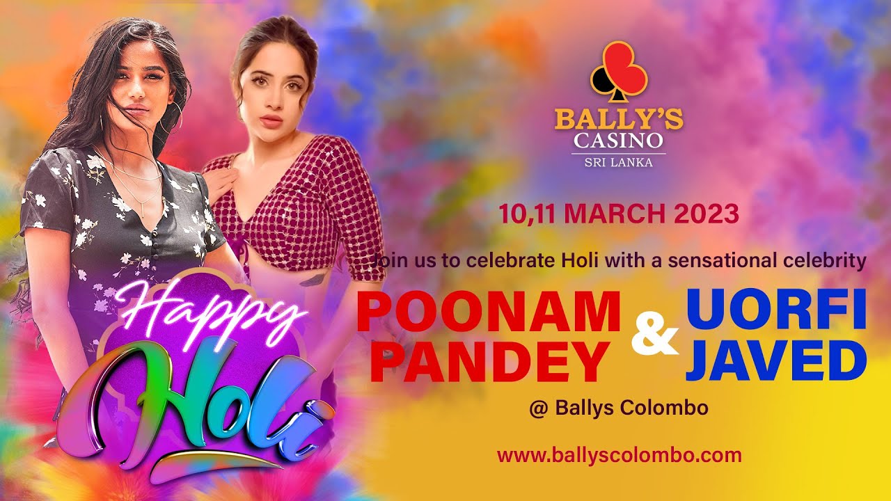 HAPPY HOLI Celebrate With a Fabulous Celebrity UORFI JAVED and POONAM ...