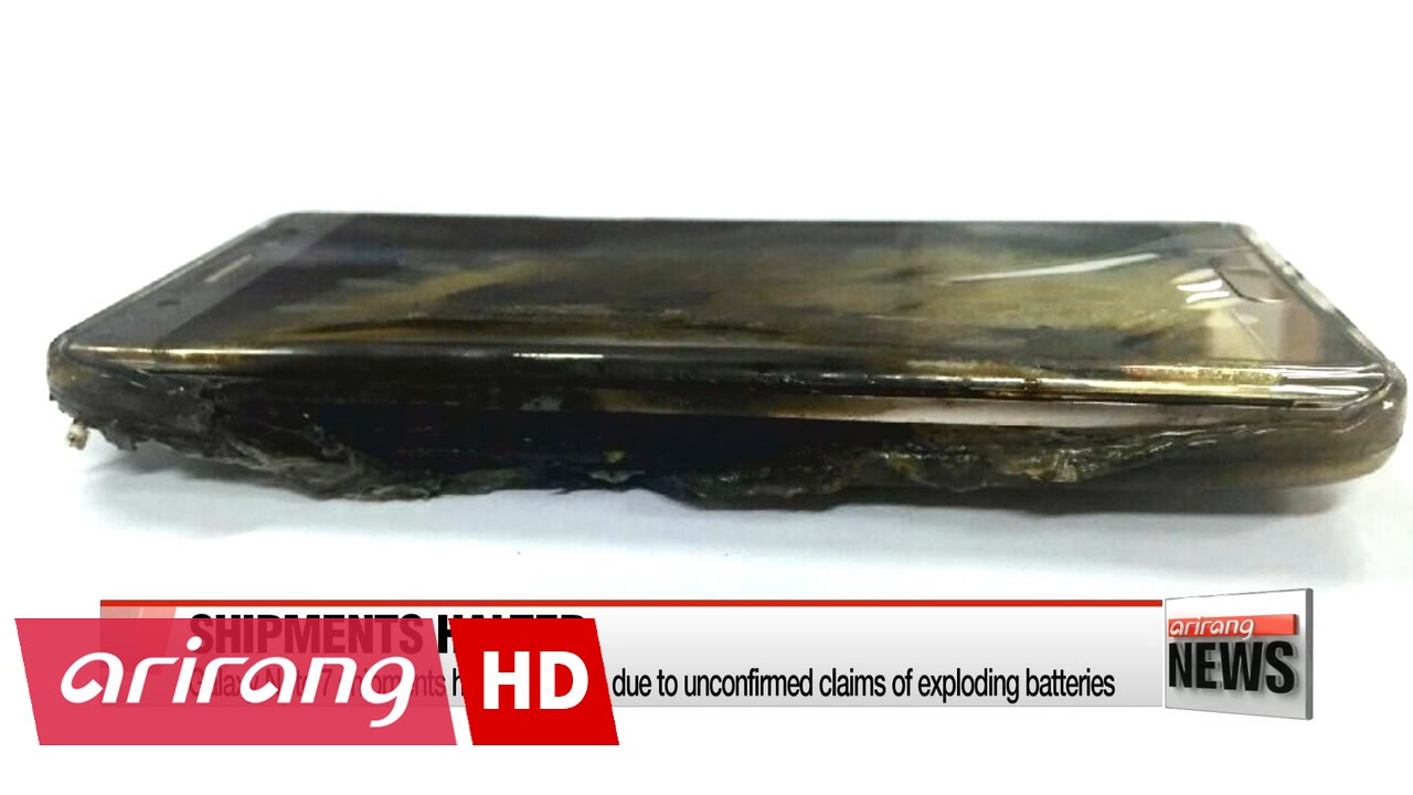 Samsung halts Galaxy Note 7 shipments amid reports of exploding ...