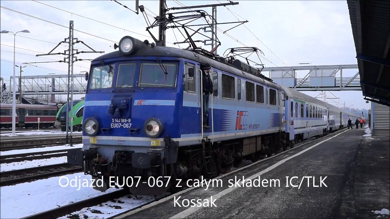 IC/TLK Kossak na stacji Rzeszów Główny [PKP Intercity] - YouTube