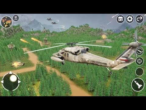 Helicopter Army Simulator - Air Force Helicopters In Open Desert ...
