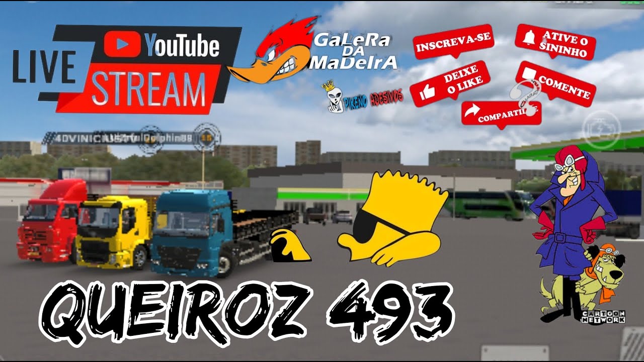 LIVE com os escritos Drivers Jobs online simulator - YouTube