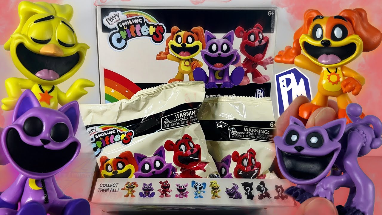 Opening A FULL BOX Of The NEW Smiling Critters Mystery MINIS! - [Poppy ...