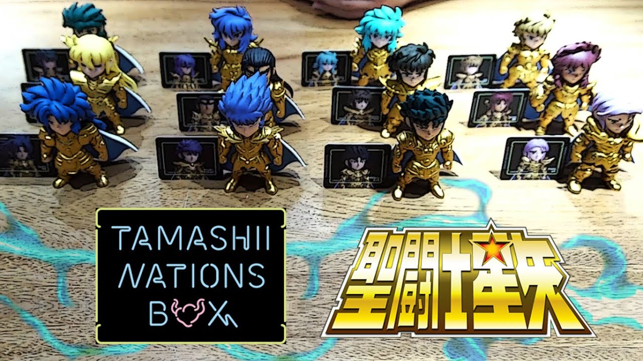 Tamashii Box Saint Seiya : Myth Cloth Gold - YouTube