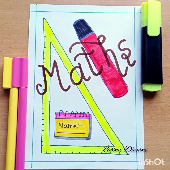 Creative Cover Page Idea #coverpage #shorts #lettering #creative # ...