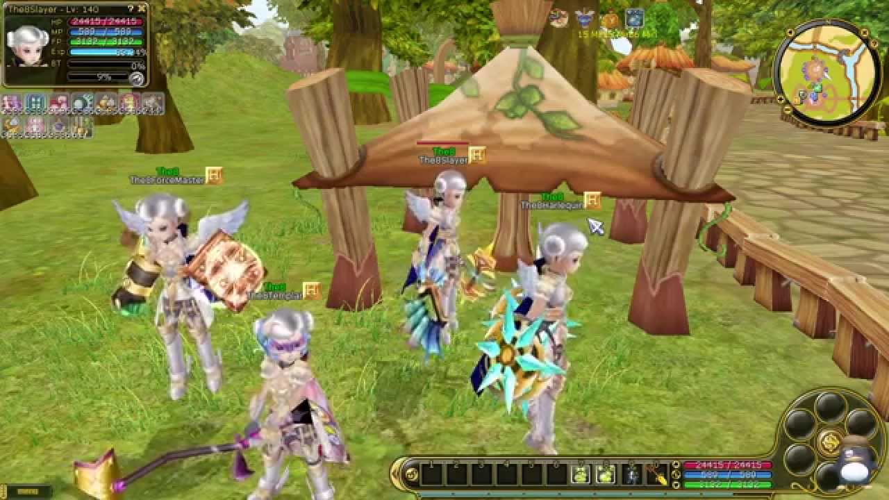 Insanity Flyff E67 - Slayer, Harlequin, ForceMaster, Templar lvl 140 ...