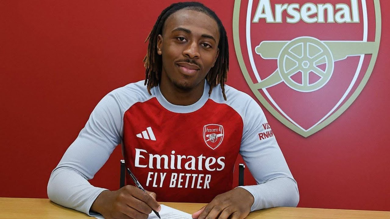 EZE SIGNS! Eberechi Eze FIRST DAY In Arsenal Kit | Welcome To Arsenal ...