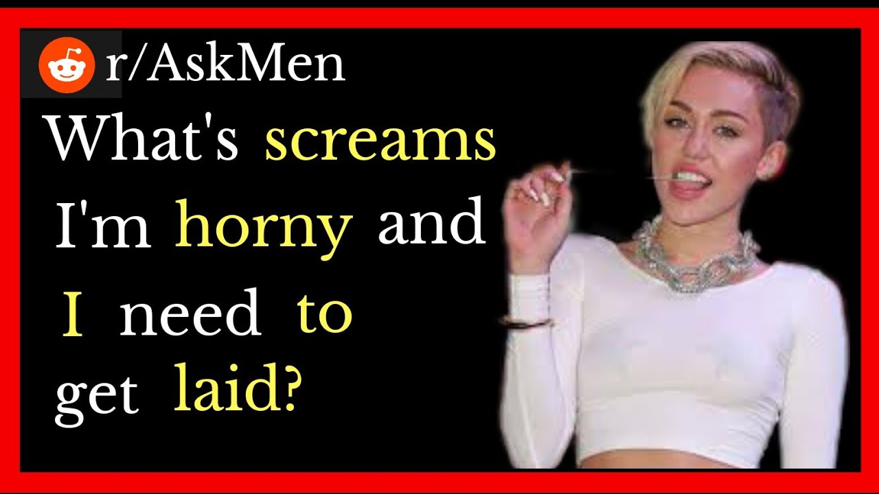 What Screams "I am horny and I need to get laid"? r/AskReddit - YouTube