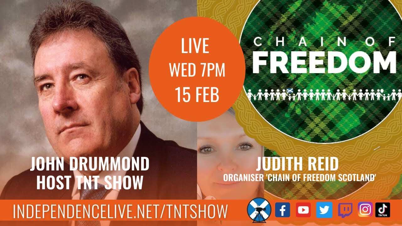 TNT Show. Ep 128. With guest Judith Reid, Chain of Freedom Scotland ...