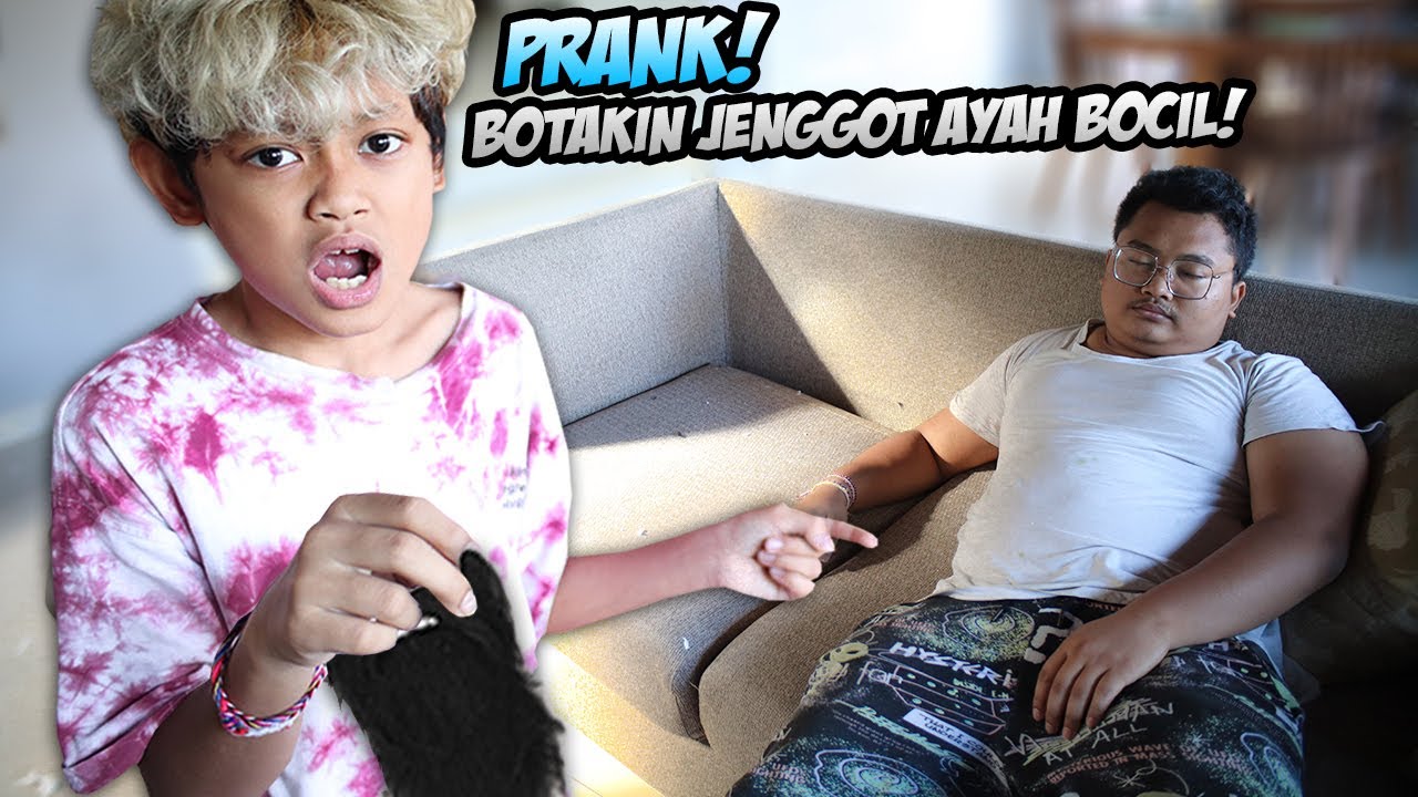 NGAKAK!!!! PERMINTAAN KALIAN BOCIL PRANK BOTAKIN JENGGOT AYAH BOCIL ...