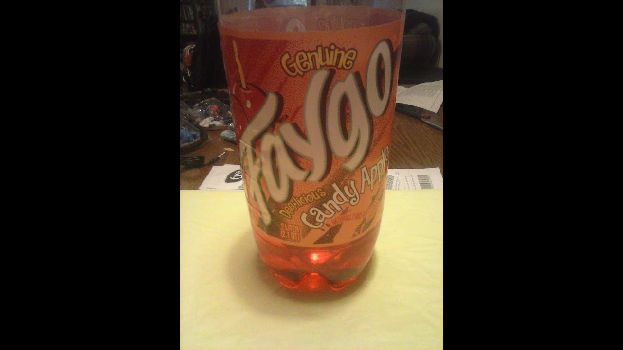 FrogPondFinds Food Review ... Faygo Candy Apple Soda - YouTube