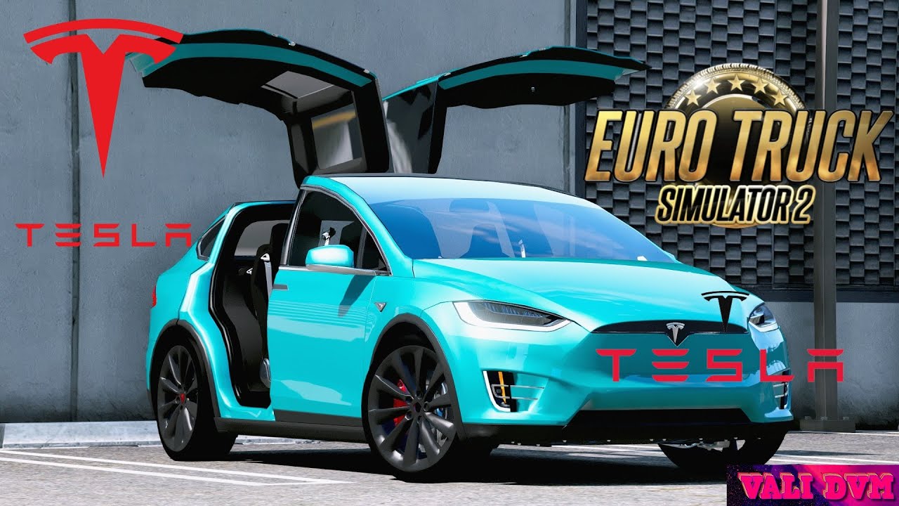 ETS2 - TESLA MODEL X - (EuroTruckSimulator 2) [1.44x] - YouTube