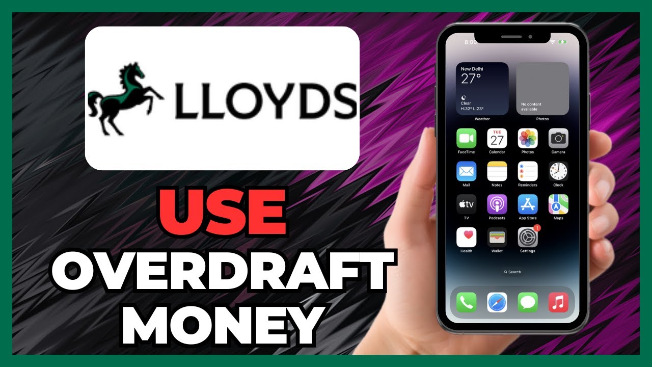 HOW TO USE YOUR OVERDRAFT MONEY ON LLOYDS BANK IN 2025 - YouTube