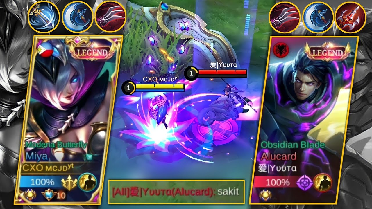 MIYA BEST BUILD & EMBLEM 2022 | MIYA MODENA BUTTERFLY (LEGEND SKIN ...
