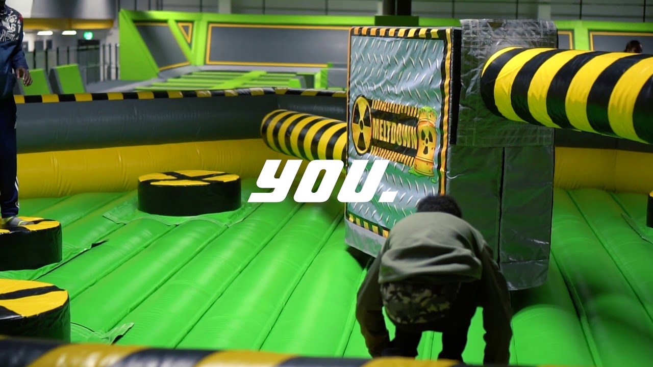 ORBITAL TRAMPOLINE PARK LUTON - Wipeout Promo - YouTube