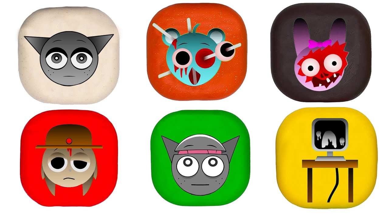 GUESS which sprunki character will come out of the cubes Pt.10 | Paper ...