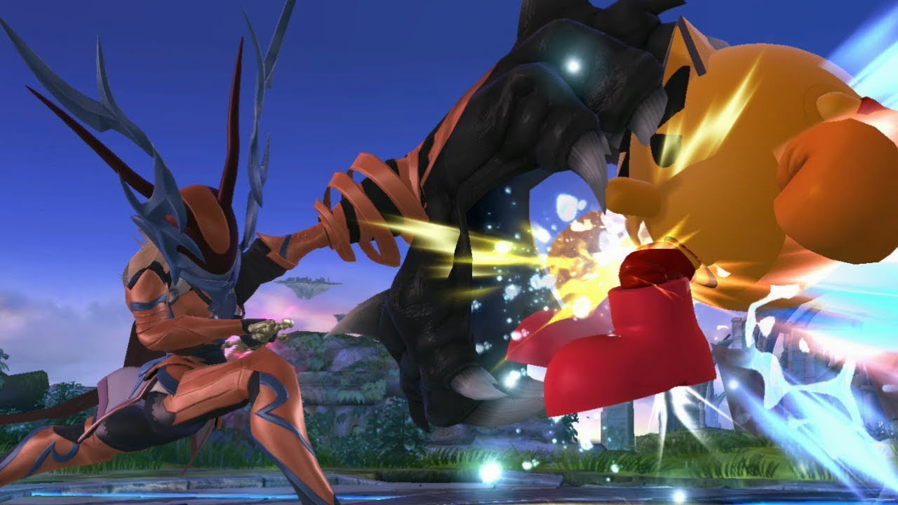 Super Smash Bros. for Wii U: Offline: Carls493 (Pac-Man) Vs. T (Corrin♀ ...