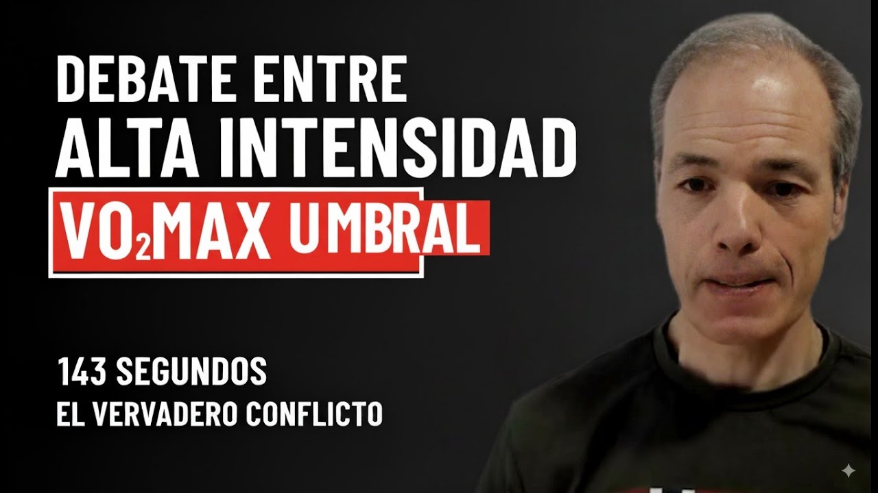 El conflicto entre VO2 max vs umbral para mejorar rendimiento - YouTube