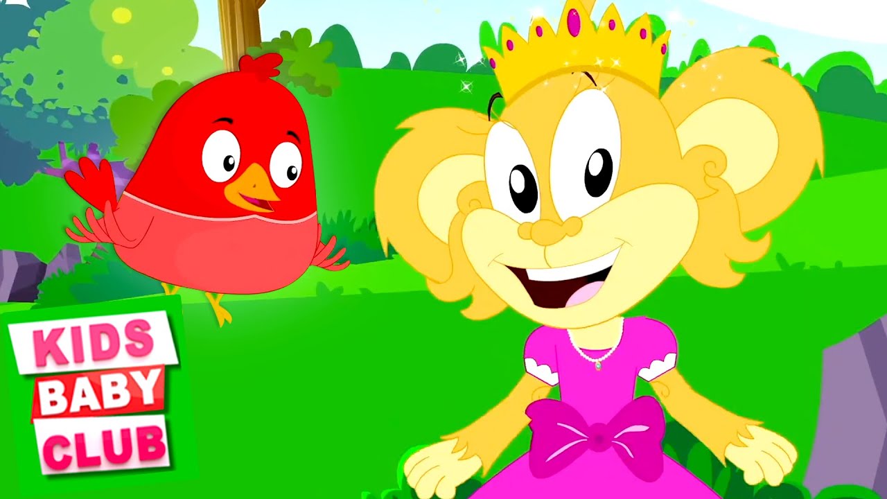 Little Princess Song | Nursery Rhymes for Kids | Monkey Rhymes Cartoon ...