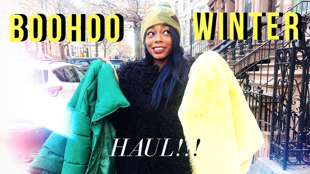Boohoo Winter Haul - Coats Under $50!!! EVERYTHING - YouTube