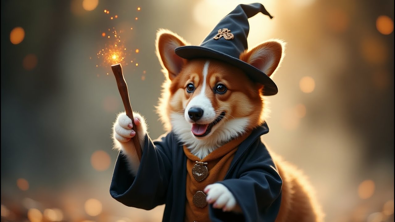 The Corgi Wizard’s Epic Quest to Save the Magic World! 🐶 - YouTube