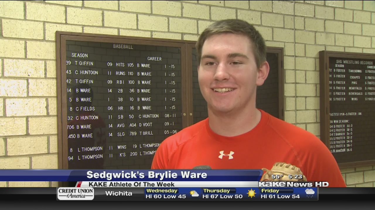 Athlete of the Week: Brylie Ware - YouTube