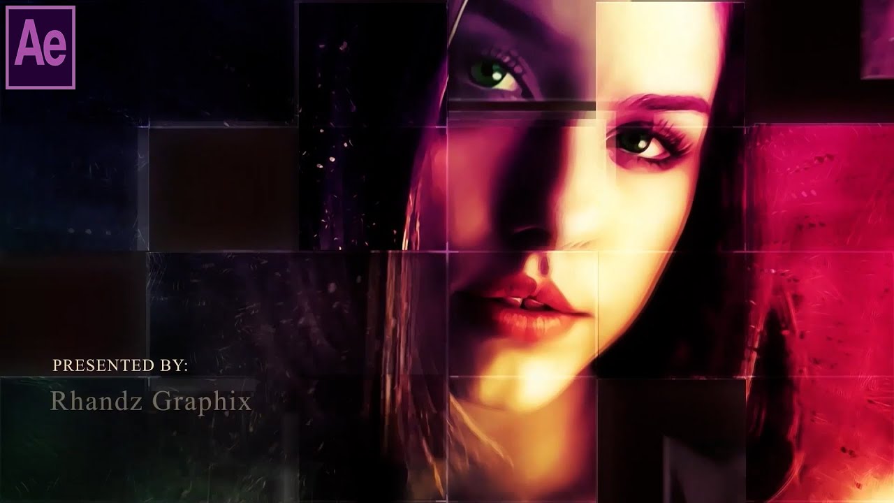 How to create a slideshow in After Effects Tutorial Remastered Elegant ...