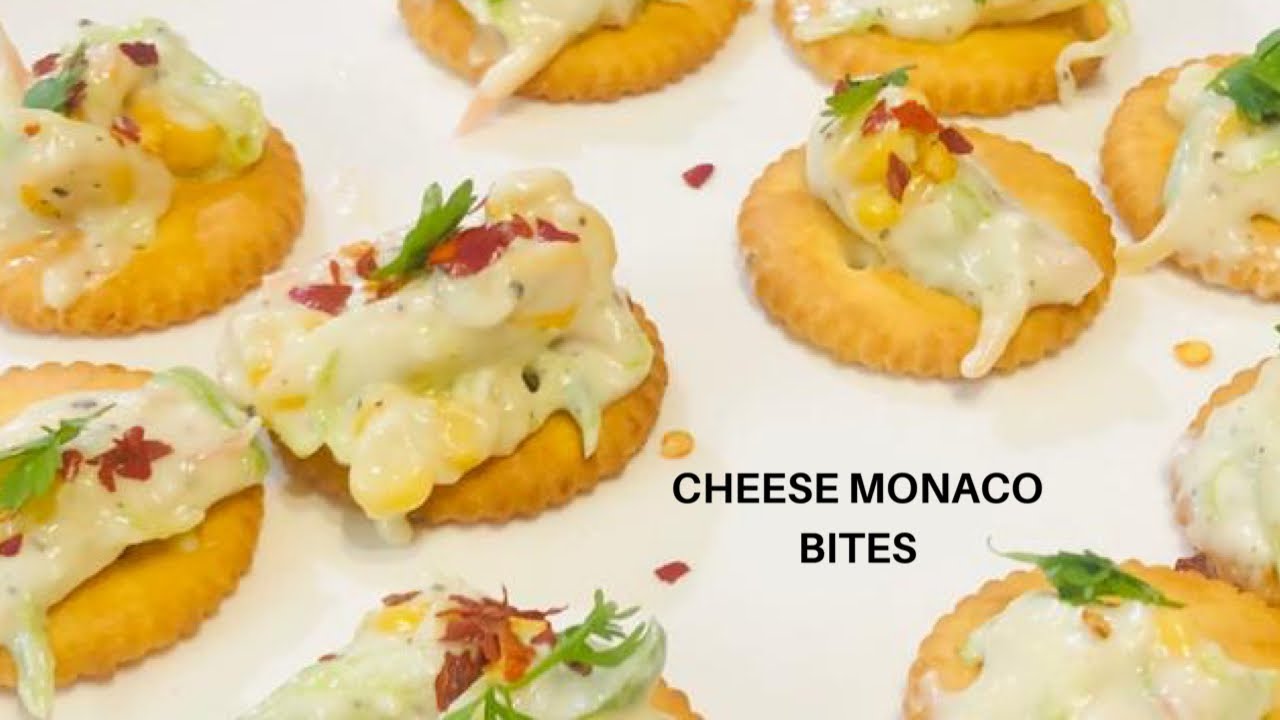 Cheese Monaco Bites - YouTube