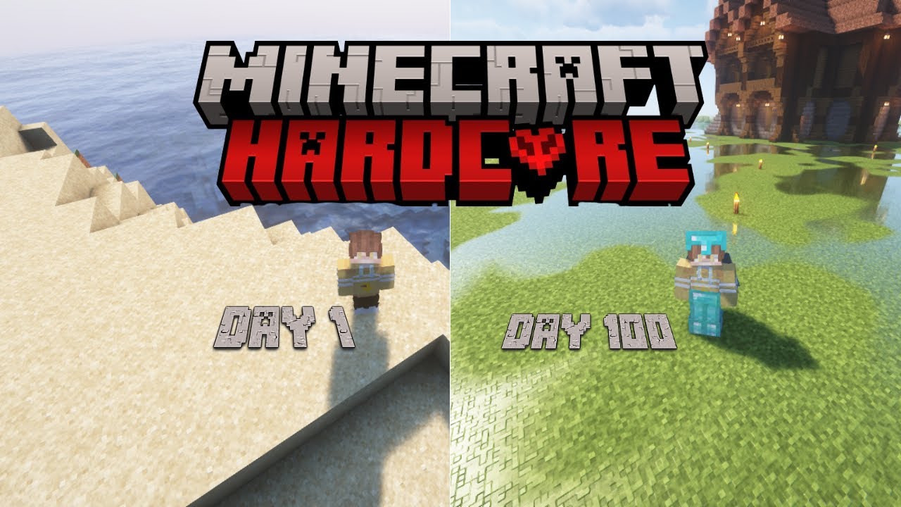 minecraft 100 day 1.21 mode hardcore - YouTube