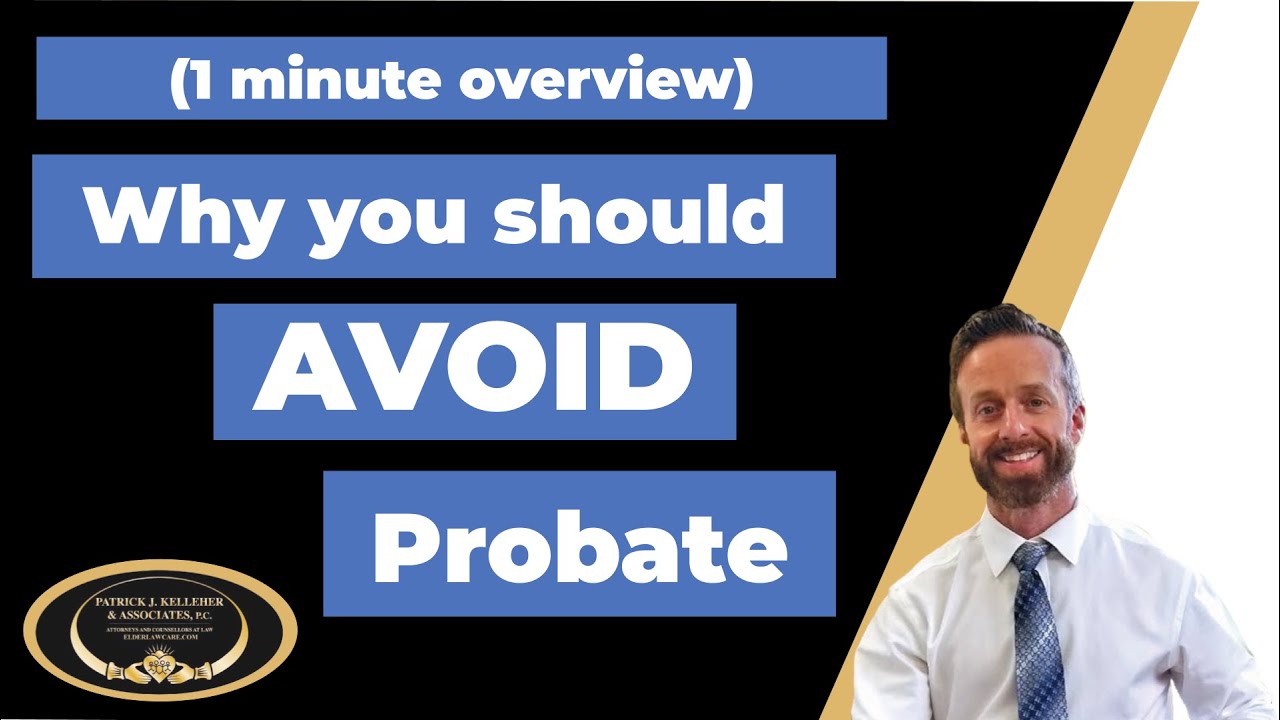 Why you should avoid probate - YouTube