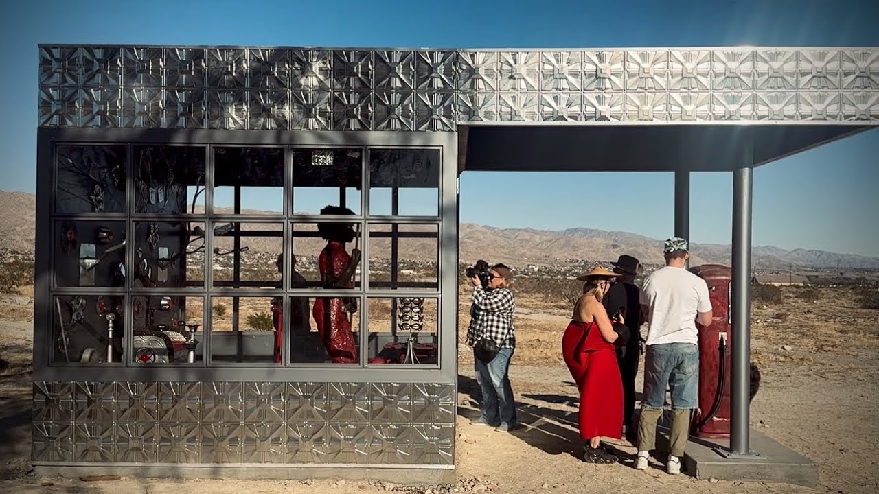 ALISON SAAR : SOUL SERVICE STATION | DESERT X 2025 - YouTube