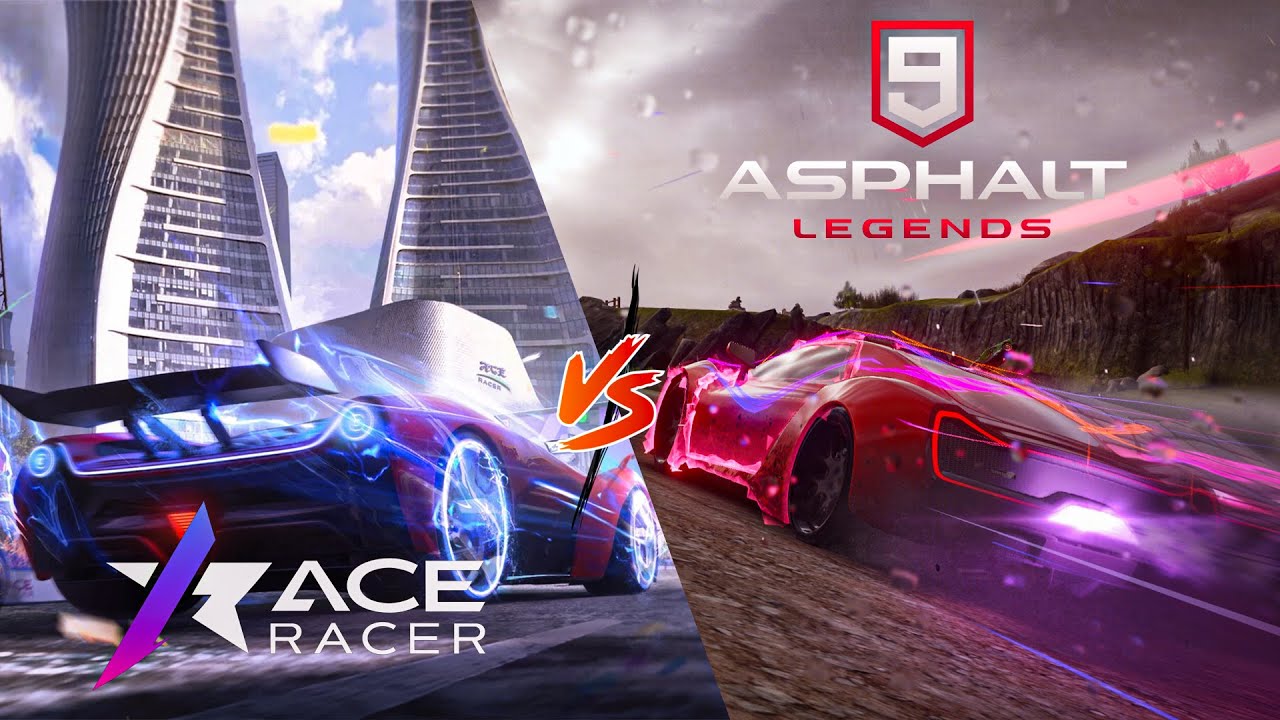 Ace Racer VS Asphalt 9 Legends Comparison - YouTube