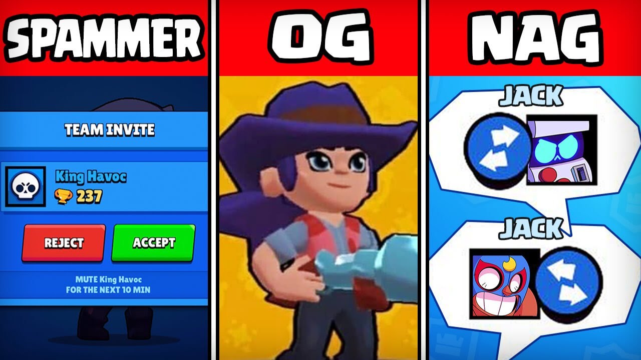 10 Types of Brawl Stars Players (Episode 4) - YouTube