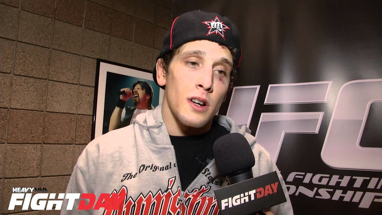 Jimy Hettes UFC 141 post fight interview - YouTube