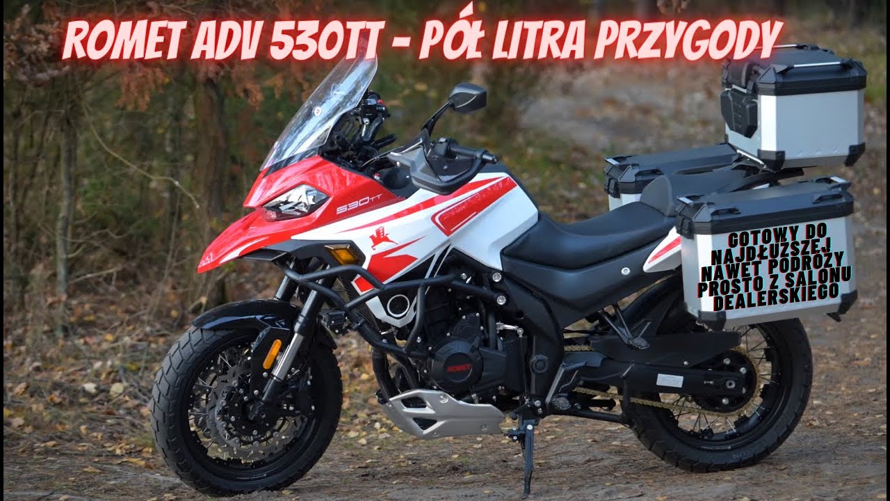Testujemy nowość - Rometa ADV 530TT, turystyczny motocykl adventure na ...