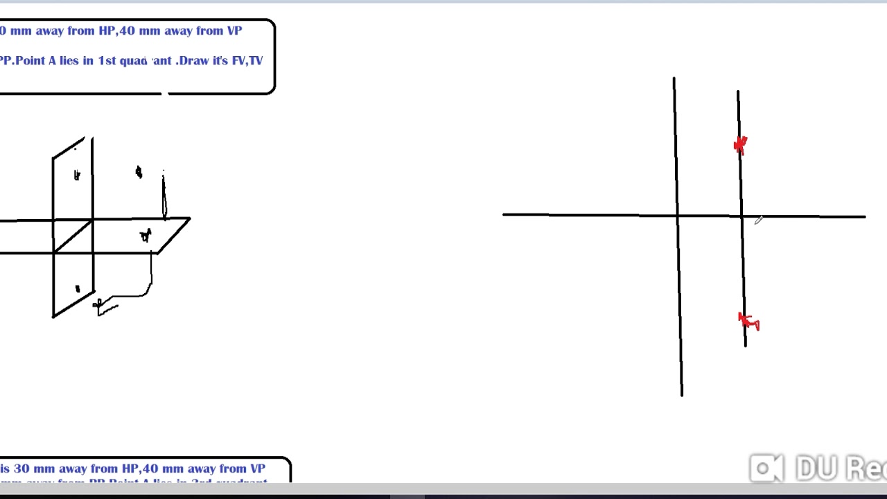 Lecture 7-Projection of points (practice questions) - YouTube
