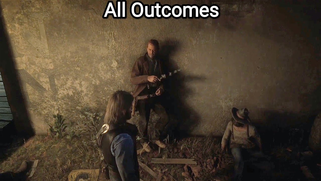 Never Seen This Encounter In Van Horn (All Outcomes) - RDR2 - YouTube