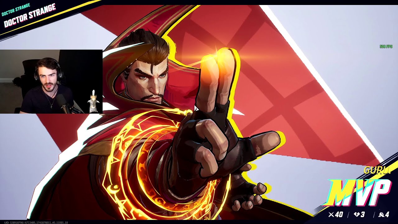 RANK 1 DR STRANGE - GURU - 40 ELIMS - STRANGE GAMEPLAY - MVP - MARVEL ...