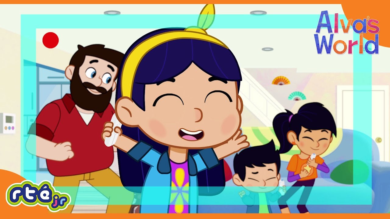 Alva's World | Alva Enjoys Fun Family Time! | RTÉjr - YouTube