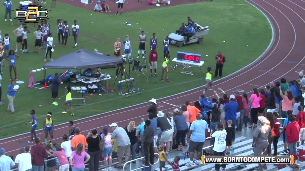 GA MS Track State Championship - 4x4 Girls - YouTube