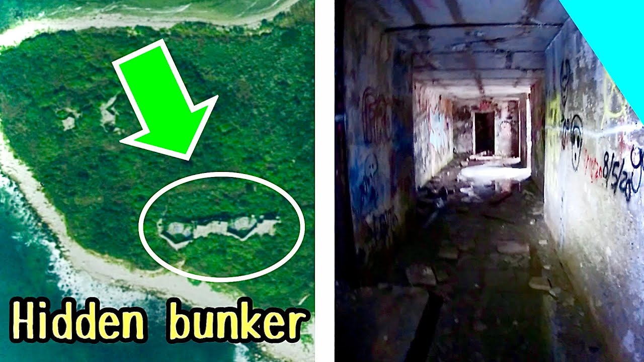 FINDING A HIDDEN BUNKER ON GOOGLE MAPS and EXPloRiNg it! - YouTube