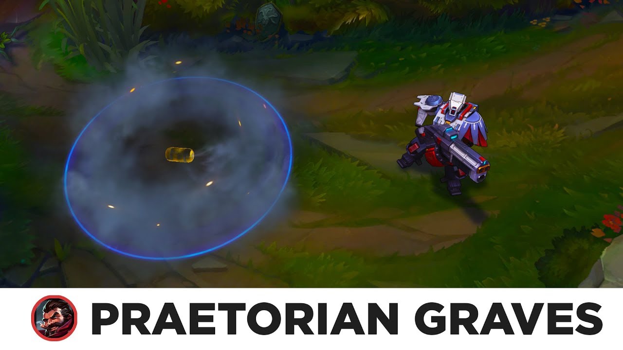 PRAETORIAN GRAVES SKIN PREVIEW - LEAGUE OF LEGENDS - YouTube